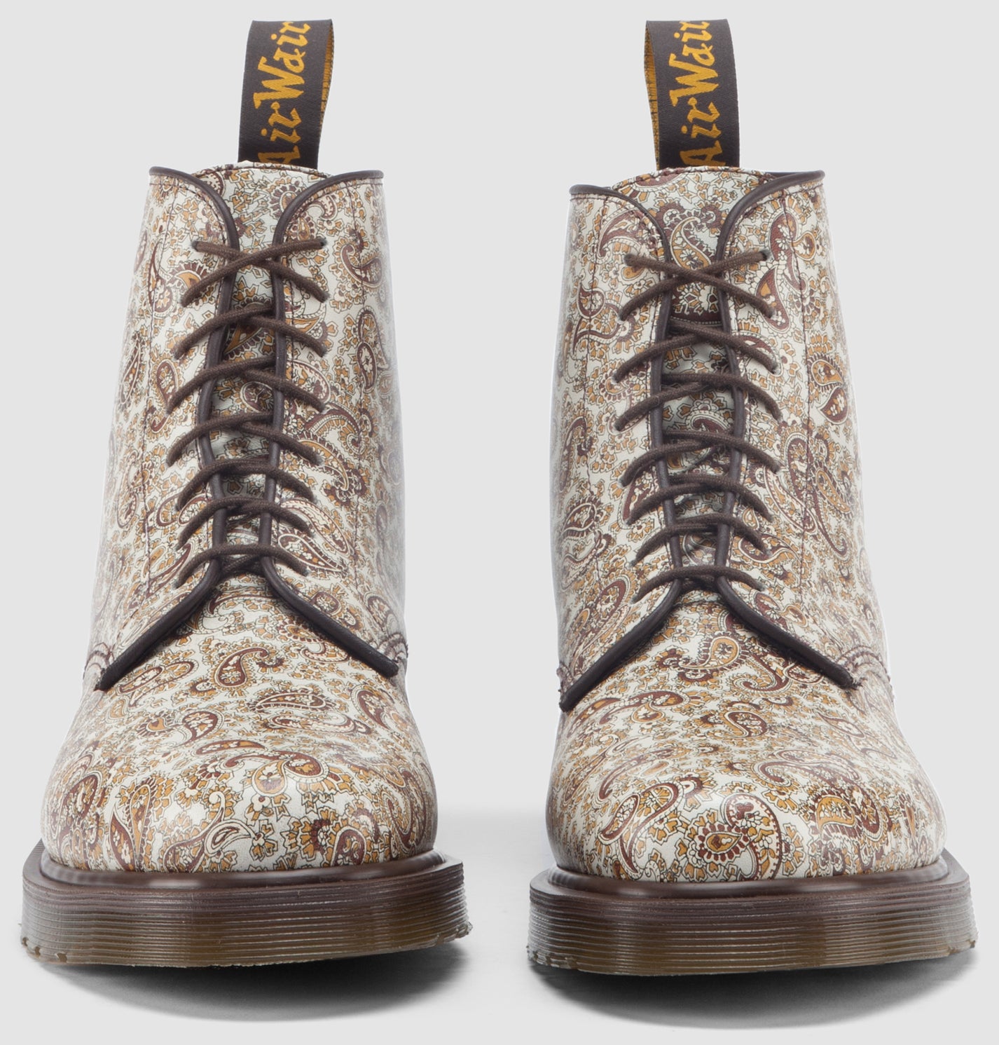 Jeffrey Beige+Brown Paisley Boot – Posers Hollywood