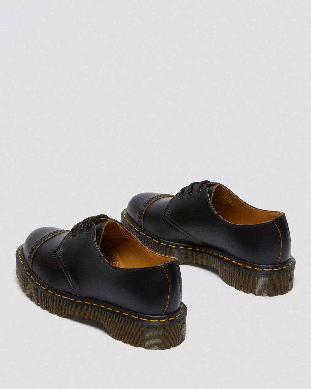 1461 Bex Toe Cap Black Quilon Oxford Shoe – Posers Hollywood