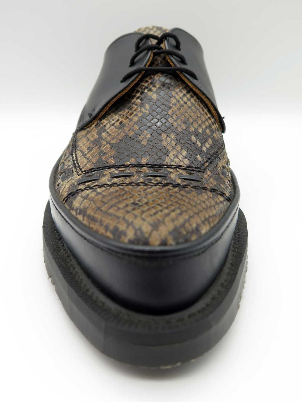 George Cox 8075 Diano Leather Gibson Snk Skin Beige – Posers Hollywood